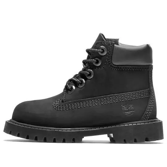 Timberland 6 Inch Premium Nubuck Boots - Black
