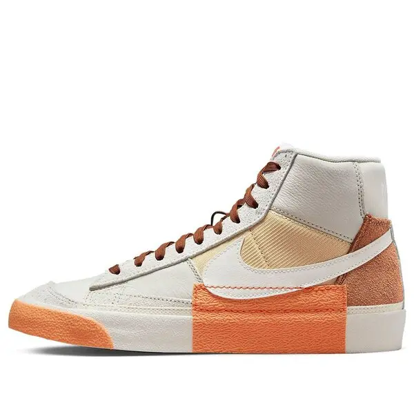 Nike Blazer '77 Pro Club Mid Top Sneakers - White/yellow