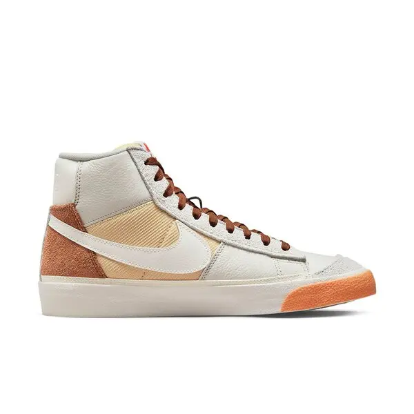 Nike Blazer '77 Pro Club Mid Top Sneakers - White/yellow