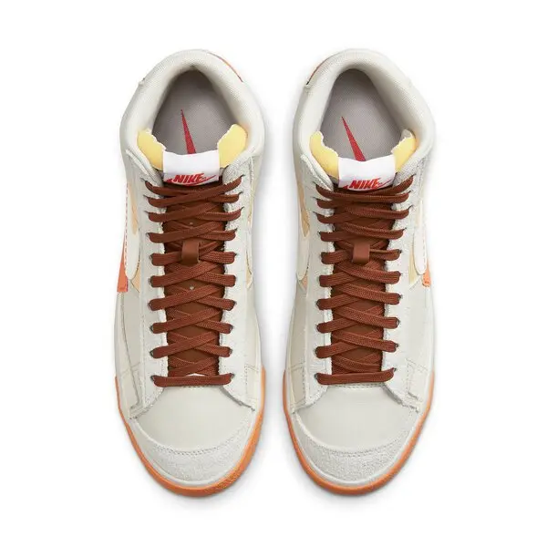 Nike Blazer '77 Pro Club Mid Top Sneakers - White/yellow