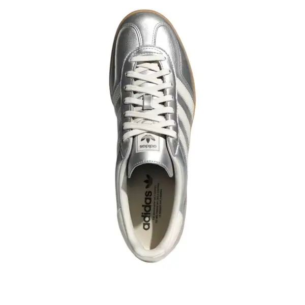 Adidas Gazelle Indoor Sneakers - Silver Metallic/core White/core Black