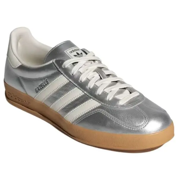 Adidas Gazelle Indoor Sneakers - Silver Metallic/core White/core Black