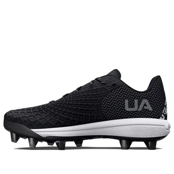 Under Armour Glyde 2 Mt Tpu Softball Cleats - Black/metallic Silver