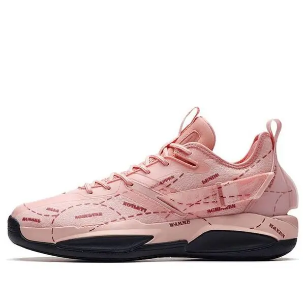 ANTA Gh3 Athletic Sneakers - Pink/black