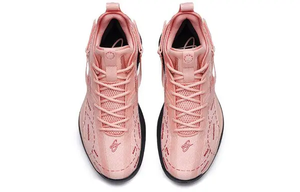 ANTA Gh3 Athletic Sneakers - Pink/black