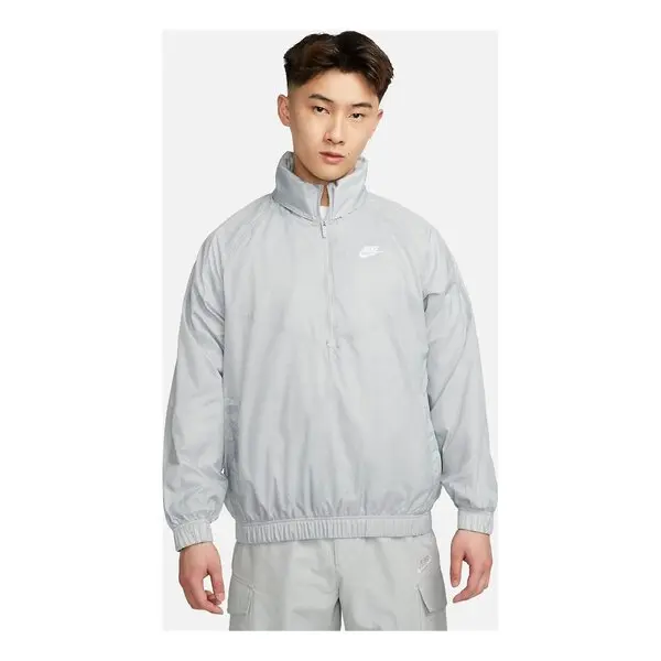 Nike Windrunner Woven Anorak Jacket - Grey