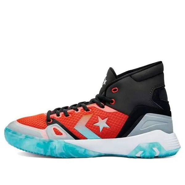 CONVERSE G4 High Court Daze Sneakers - Black/red/blue