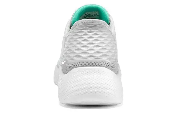 Sketchers Go Walk Massage Fit Athletic Sneakers - Grey/aqua