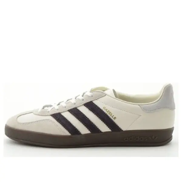 Adidas Gazelle Indoor Sneakers - White/brown