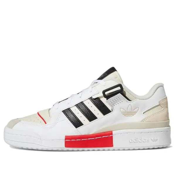 Adidas Forum Exhibit Low Sneakers - Creamwhite/black