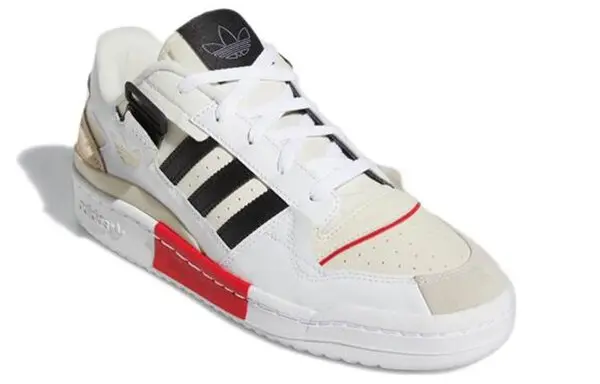 Adidas Forum Exhibit Low Sneakers - Creamwhite/black