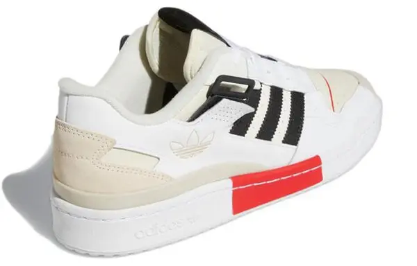 Adidas Forum Exhibit Low Sneakers - Creamwhite/black