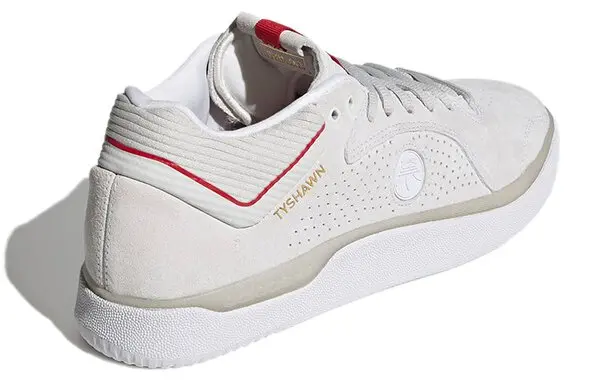 Adidas Tyshawn "scarlet" Sneakers - White
