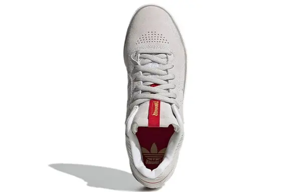 Adidas Tyshawn "scarlet" Sneakers - White