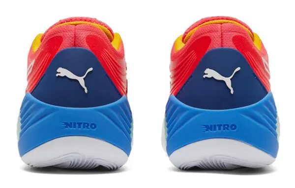 PUMA Fusion Nitro Low Top Sneakers - Red/blue