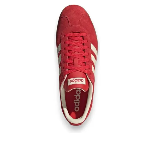 Adidas Vl Court Classic "red Gum" Sneakers - Red/gum