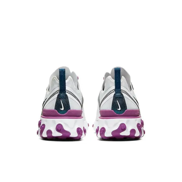 Nike React Element 55 Se "photon Dust Purple Blue - Grey