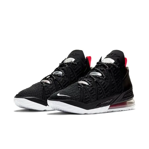 Nike Lebron Low Top Athletic Sneakers - Black