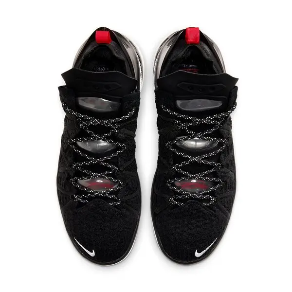 Nike Lebron Low Top Athletic Sneakers - Black