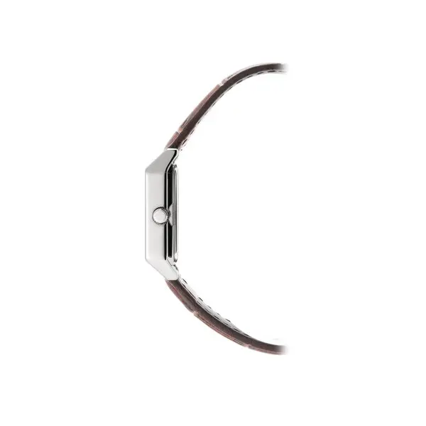 Casio Analog Quartz Watch With Leather Band