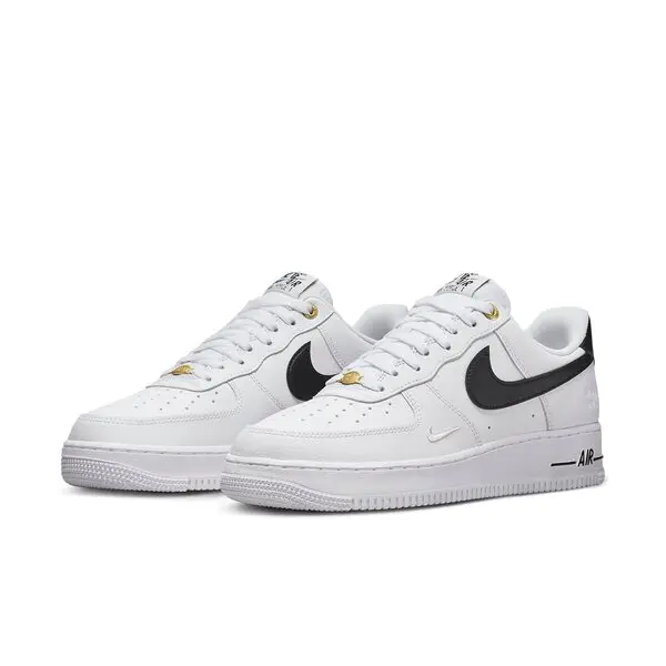 Nike Force 1 Low '07 Lv8 "40th Anniversary" Sneakers - White/black