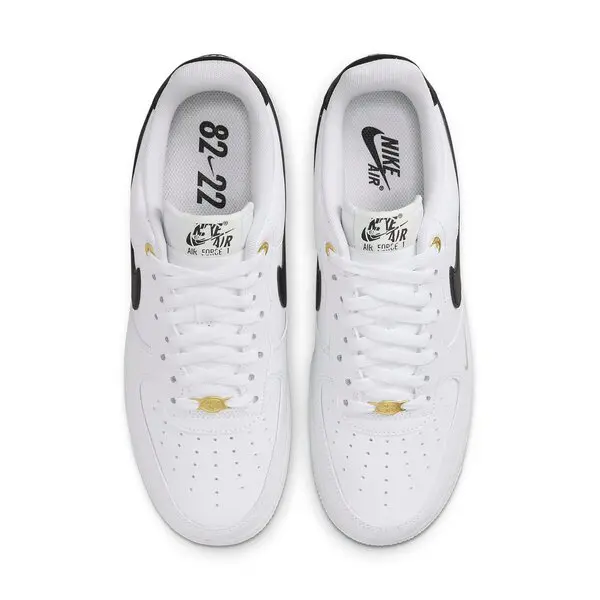 Nike Force 1 Low '07 Lv8 "40th Anniversary" Sneakers - White/black