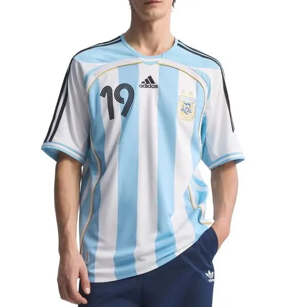 Adidas Lionel Messi Argentina 2006 Home Jersey - White