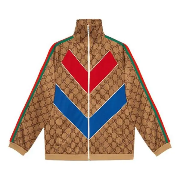 Gucci Gg Monogram Track Jacket - Default Color