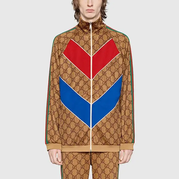 Gucci Gg Monogram Track Jacket - Default Color