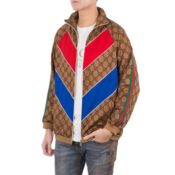 Gucci Gg Monogram Track Jacket - Default Color