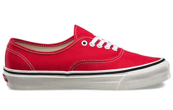 VANS Authentic 44 Dx Anaheim Factory Low Top Sneakers - Red