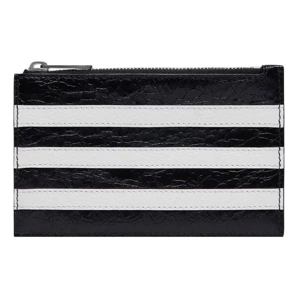 Balenciaga X Adidas Long Coin And Card Holder - Black