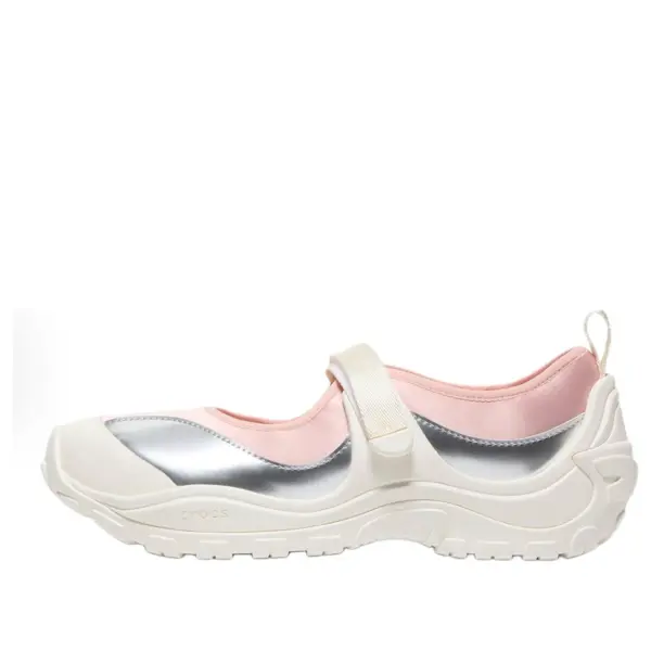 CROCS Exp Terre Ballet Mary Jane - Silver/chalk