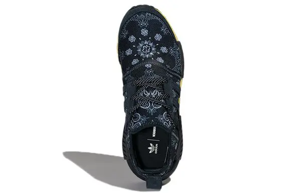 Adidas Neighborhood X Nmd_r1 "navy Paisley Bandana - Blue
