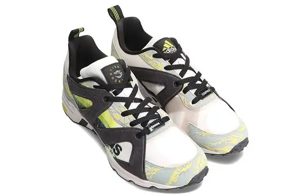 Adidas X Atmos Consortium Eqt Low Top Sneakers - White/grey