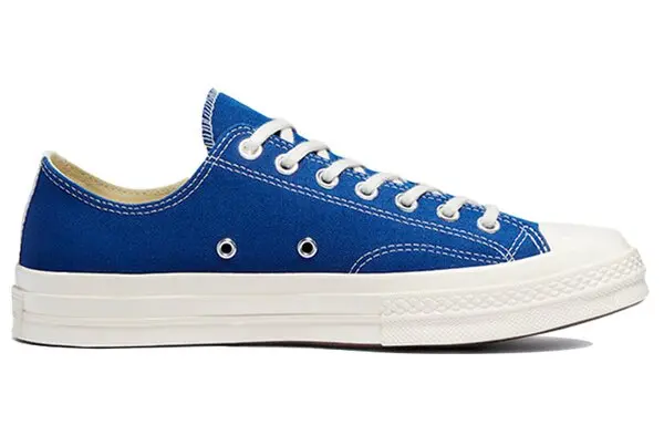 CONVERSE Comme Des Garcons Play X Chuck Taylor All Star 1970s Sneakers - Blue/black