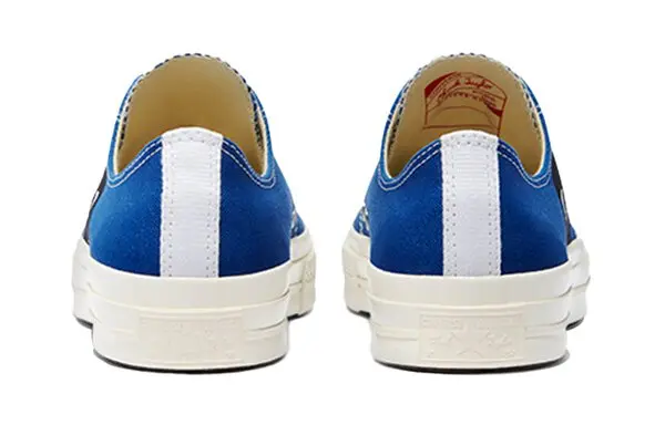 CONVERSE Comme Des Garcons Play X Chuck Taylor All Star 1970s Sneakers - Blue/black