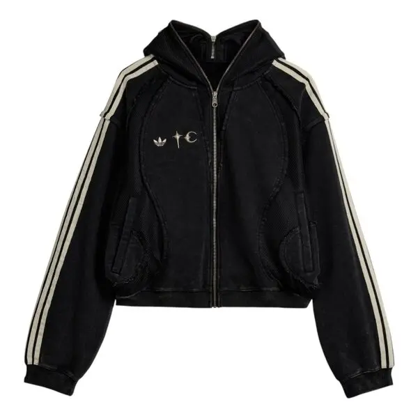 Adidas X Thug Club Teamgeist Hooded Jacket - Black