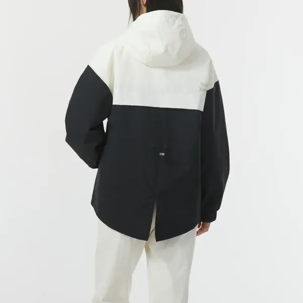 NEW BALANCE Color Block Jacket Asia Sizing 'white Black
