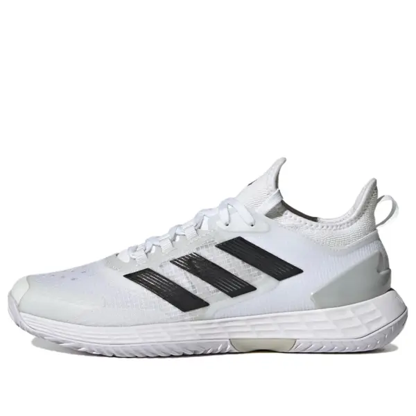 Adidas Adizero Ubersonic 4.1 Athletic Shoes - Cloud White/core Black/matte Silver