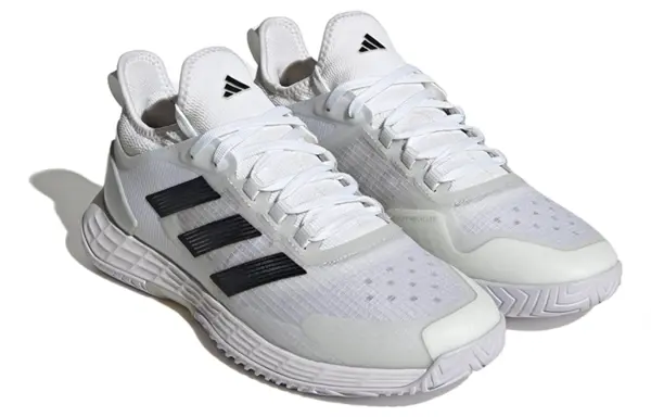 Adidas Adizero Ubersonic 4.1 Athletic Shoes - Cloud White/core Black/matte Silver