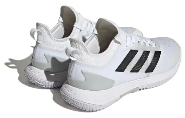 Adidas Adizero Ubersonic 4.1 Athletic Shoes - Cloud White/core Black/matte Silver