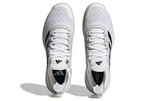 Adidas Adizero Ubersonic 4.1 Athletic Shoes - Cloud White/core Black/matte Silver