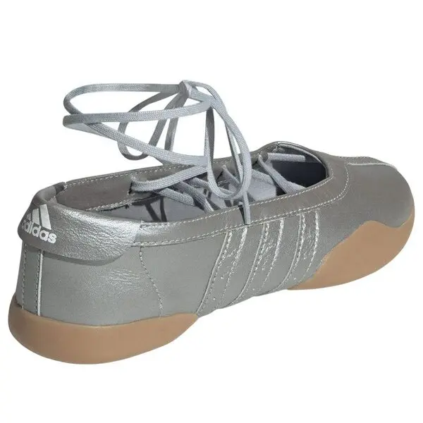 Adidas Taekwondo Mei Ballet Flats - Silver Metallic/gum