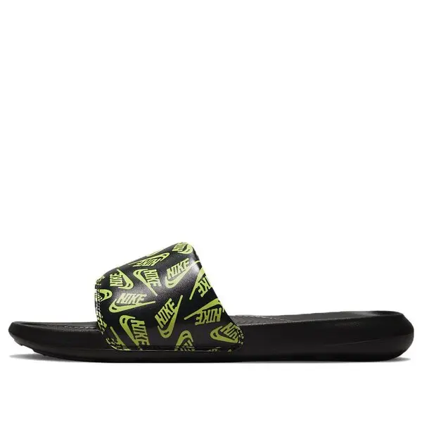 Nike Victori One Slide - Black/volt