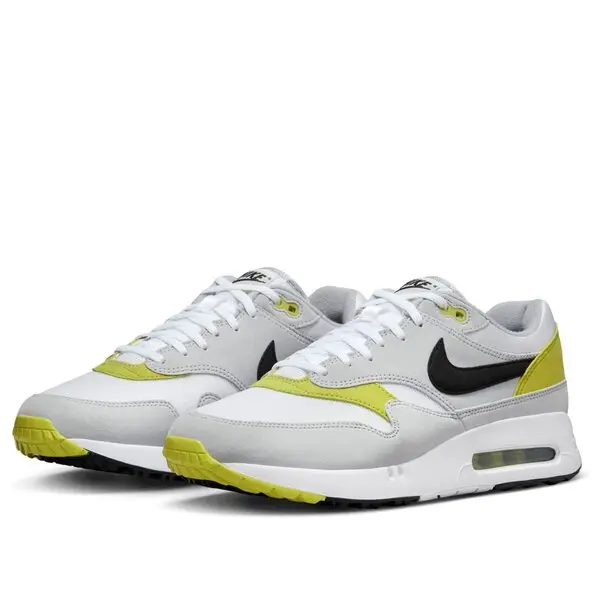 Nike Max 1 '86 Og Golf Shoes - Wolf Grey/white/bright Cactus