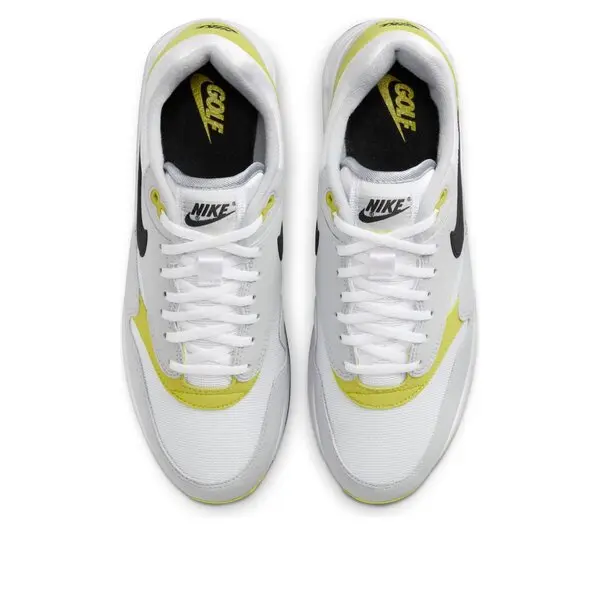 Nike Max 1 '86 Og Golf Shoes - Wolf Grey/white/bright Cactus