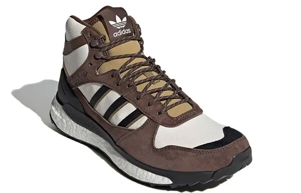 Adidas Human Made X Marathon Free Hiker High Top Sneakers - Brown