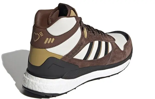 Adidas Human Made X Marathon Free Hiker High Top Sneakers - Brown