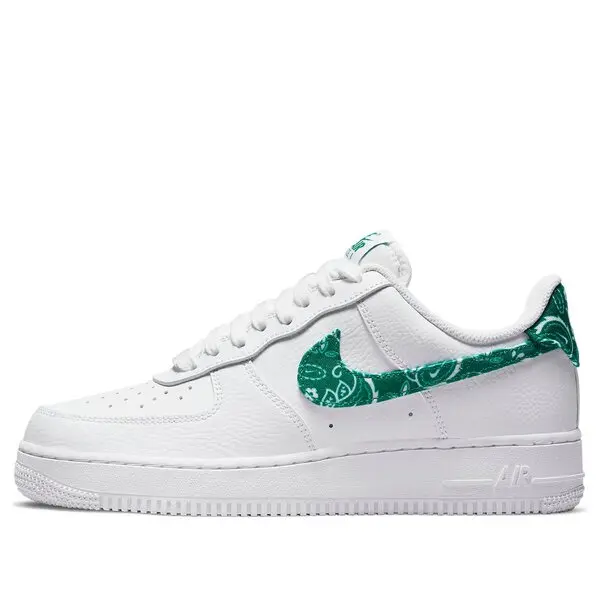 Nike Force 1 '07 Essentials 'green Paisley - White/green